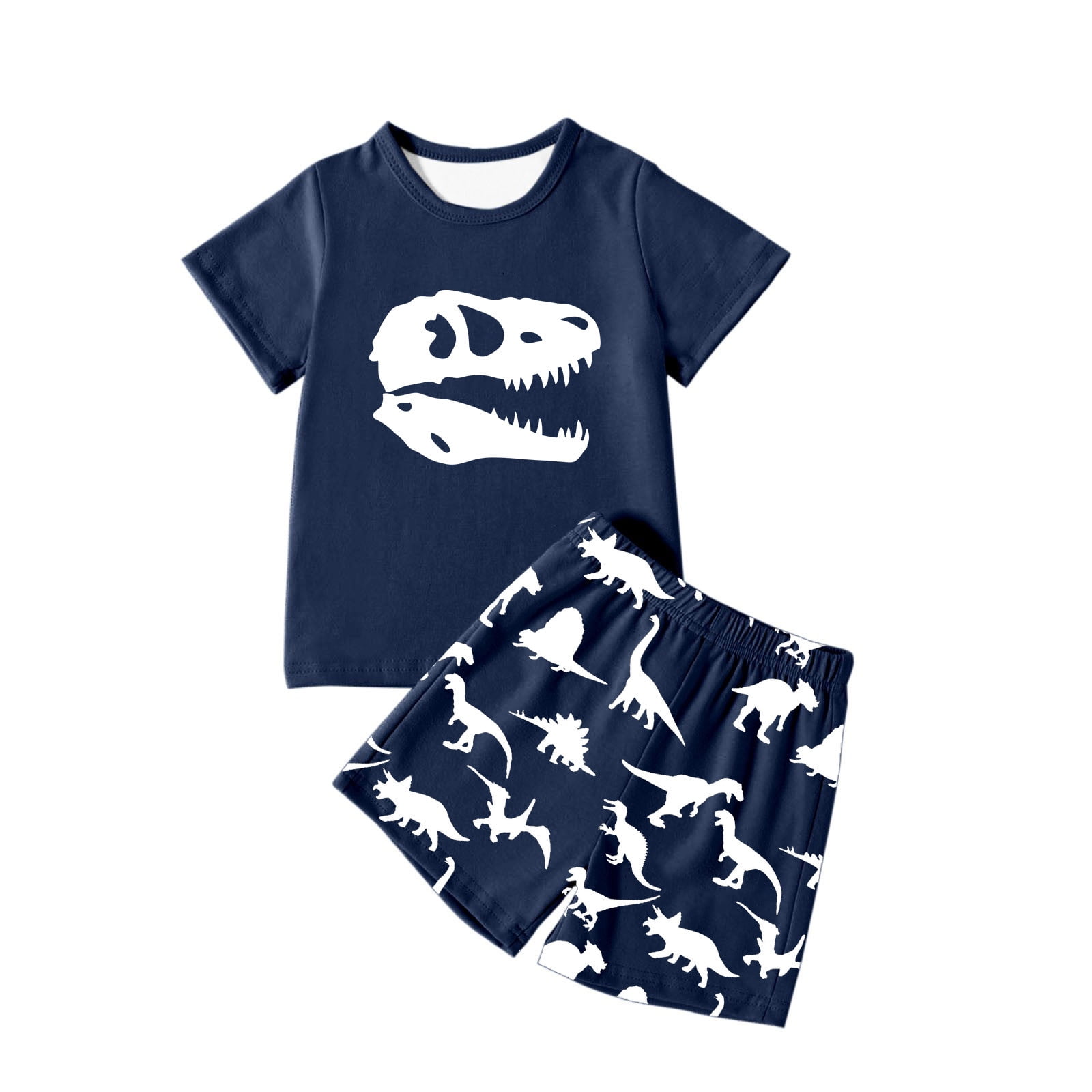 KKBOTIVE Baby Boy Clothes Color Block Lapel Short Sleeve Tops and ...