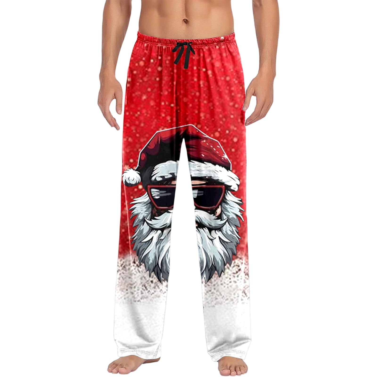 KKBOTIVE Christmas Pajama Pants for Men - Christmas Pajamas Men Sleep ...