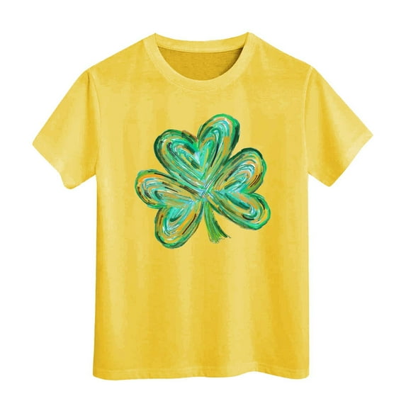 KKBOTIVE Kids Saint Patrick's Day T Shirt Youth Funny Irish Tees ...