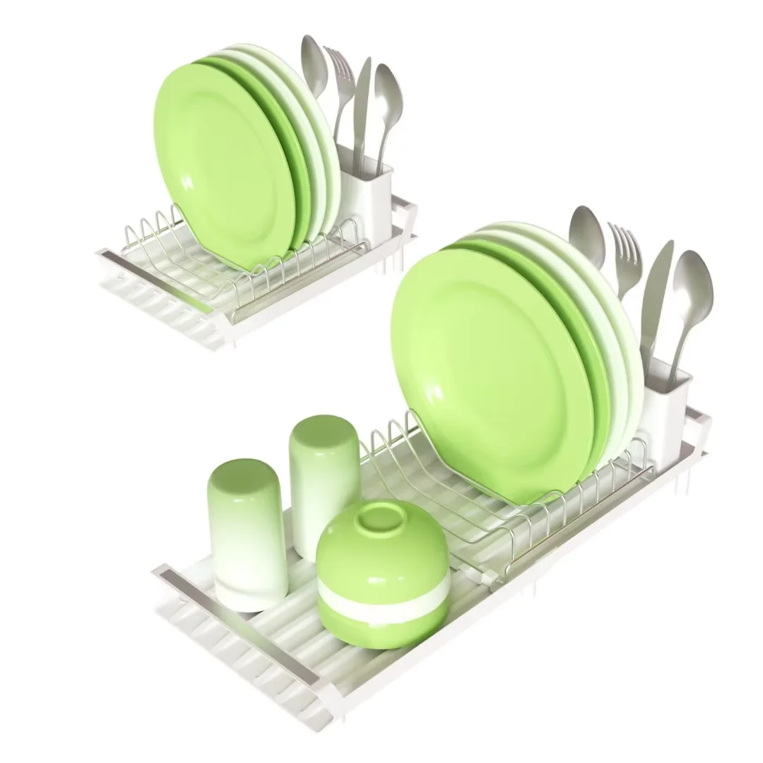 KKC Expandable Dish Rack, Dish Drying Rack,Multifunctional Compact Dish ...