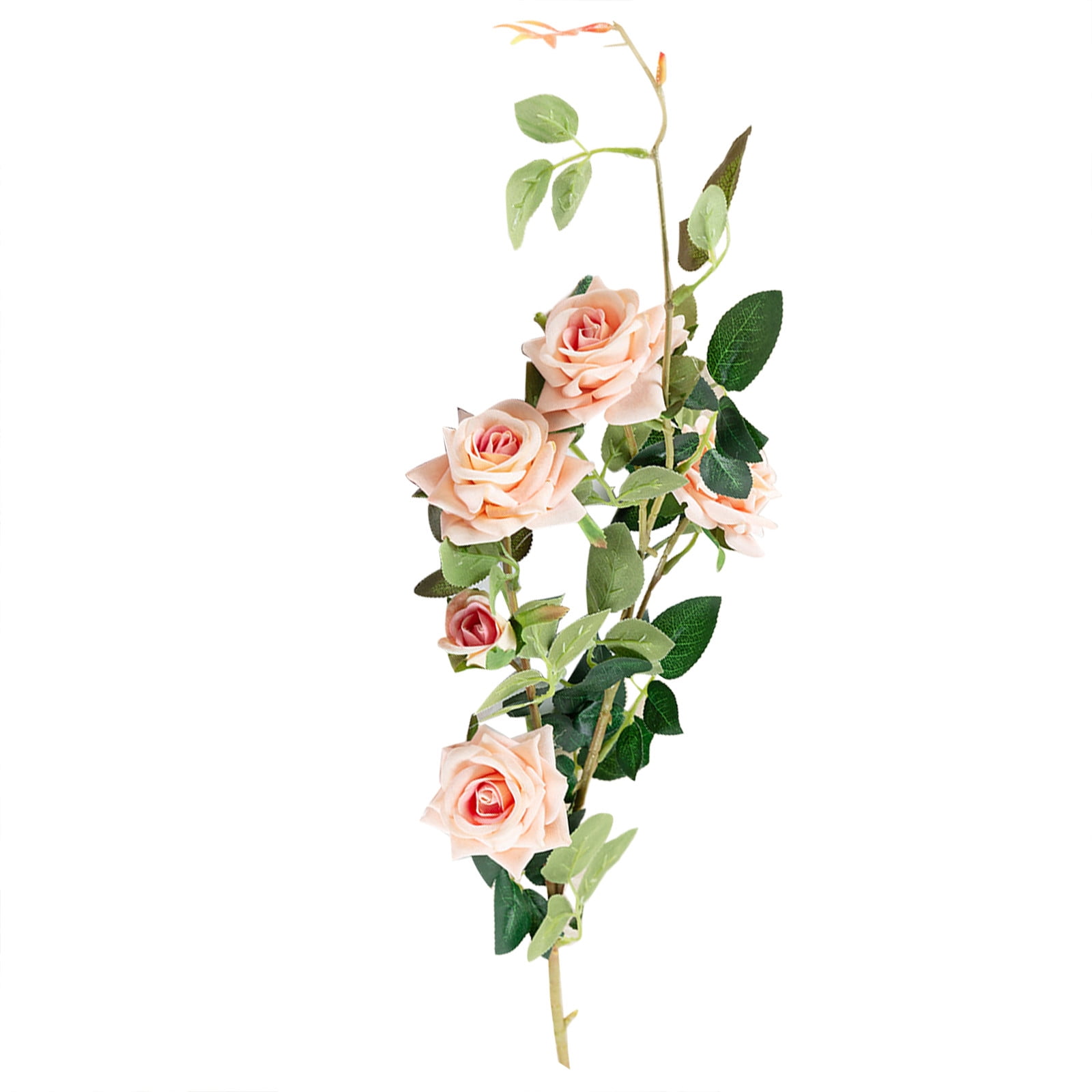 KKIMR Artificial Flowers 2pcs Simulation Flower 5 Head Small Corner ...