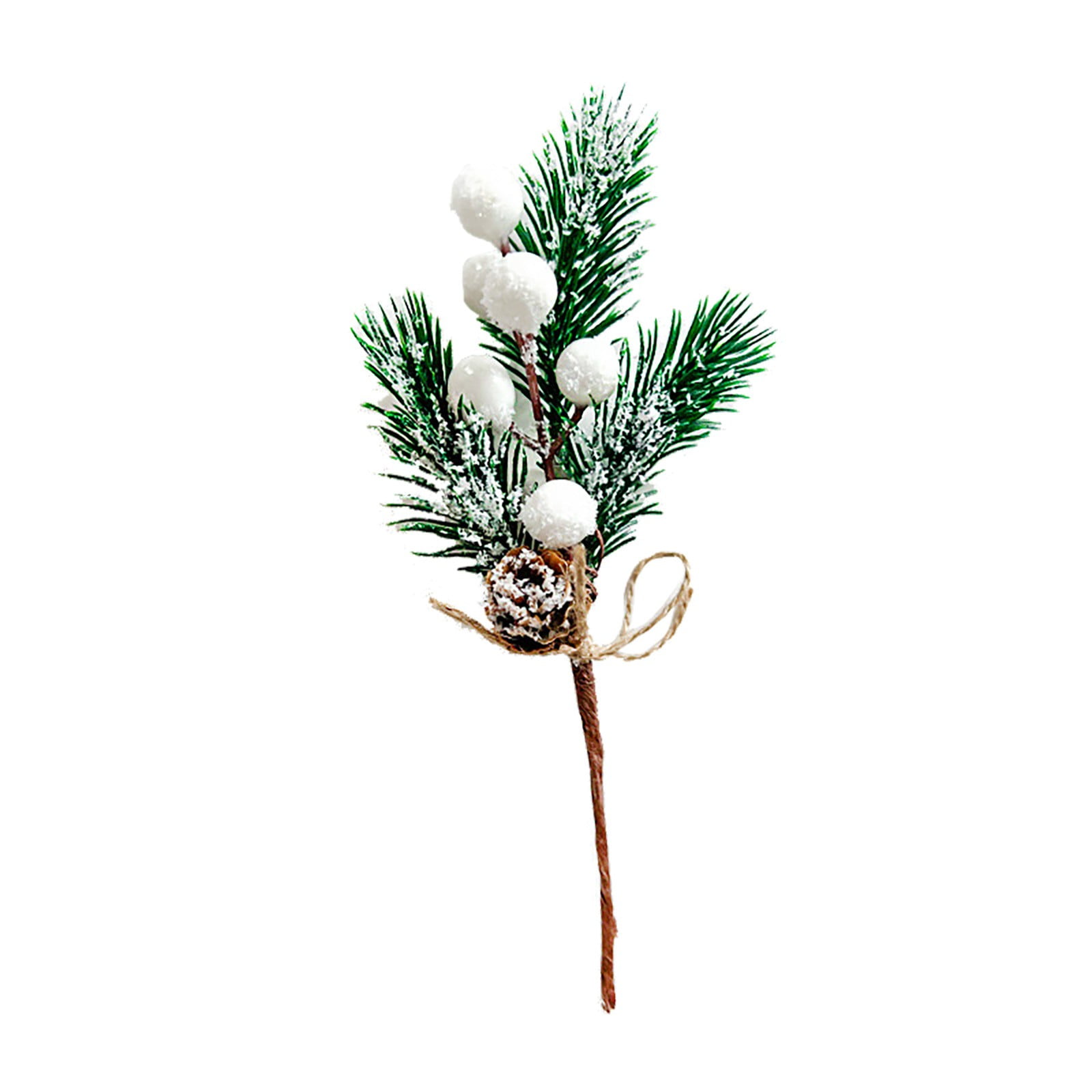 KKIMR Artificial Flowers Needle Flower Branch Accessories Holiday ...