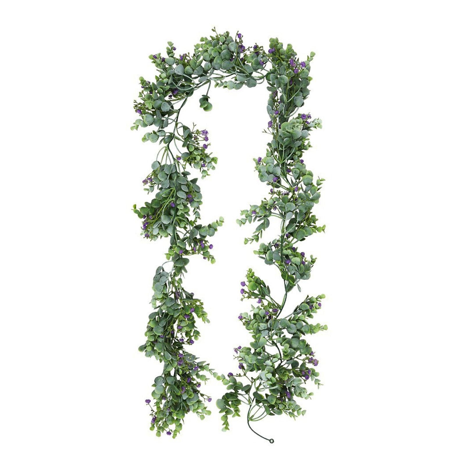 KKIMR Artificial Flowers Artificial Vine | Hanging Simulation Grape ...