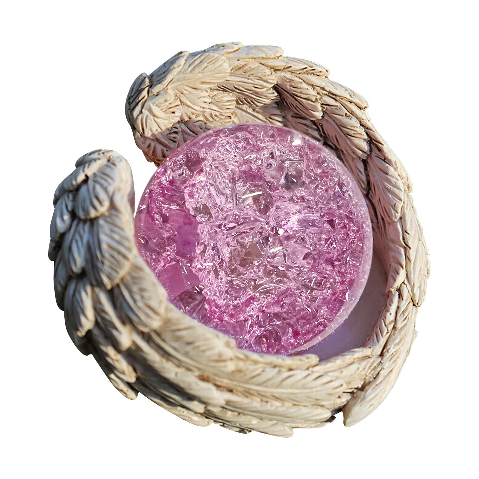 KKIMR Clearance Desktop Ornament Angel Wing Ball, A Commemorative ...