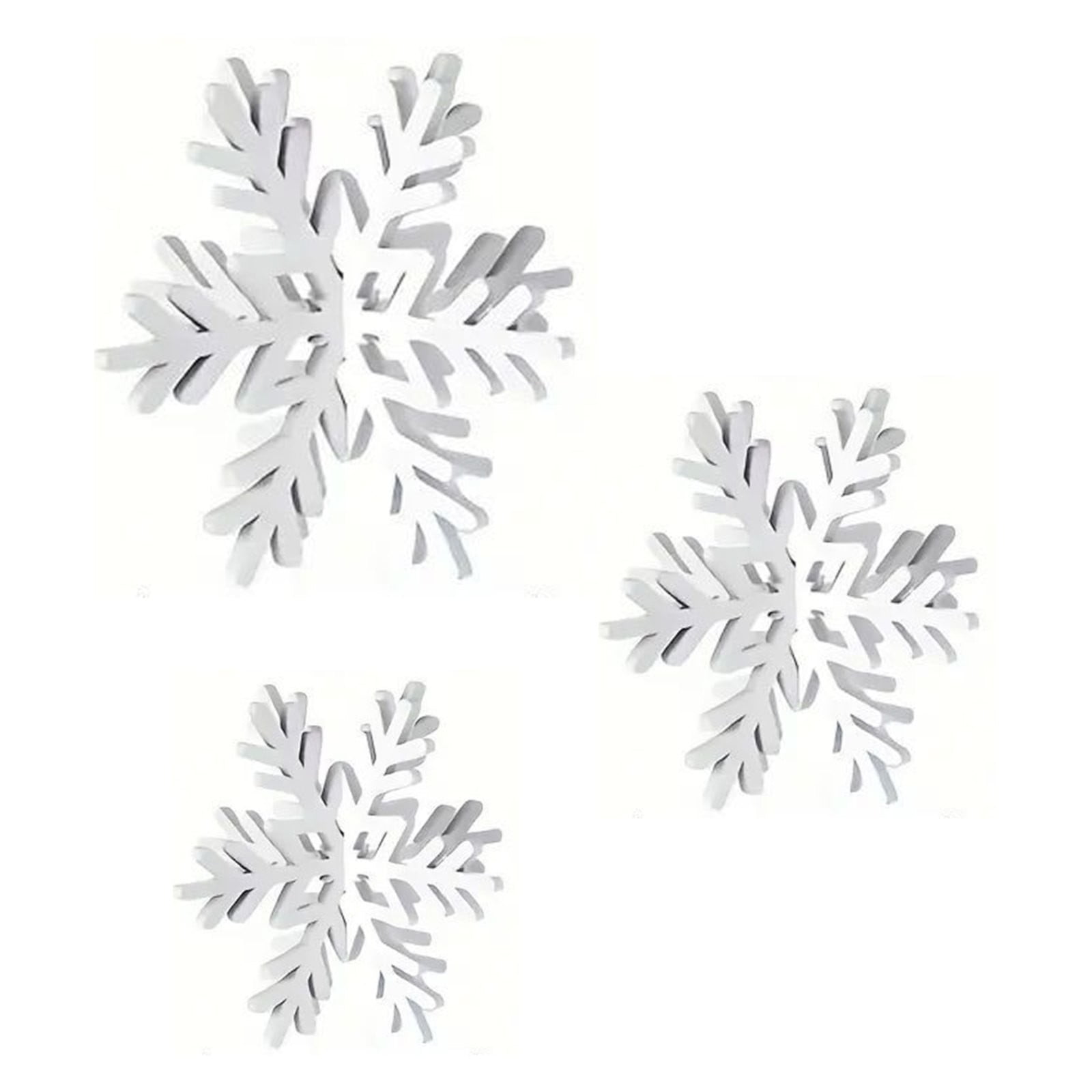 KKIMR Clearance Desktop Ornament Set Snowflake Christmas Table ...