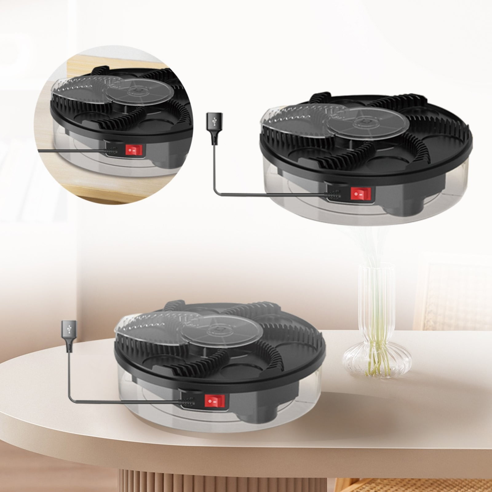 KKIMR Mosquito Control Electric Device Flying Automatic Indoor Reject ...