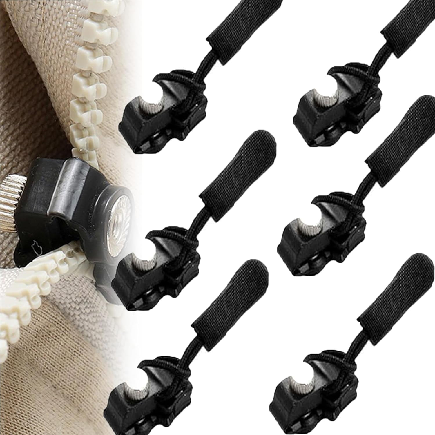 KKLCPPI Removable Universal Zipper Repaire, Instant Zipper Fix Sliding ...