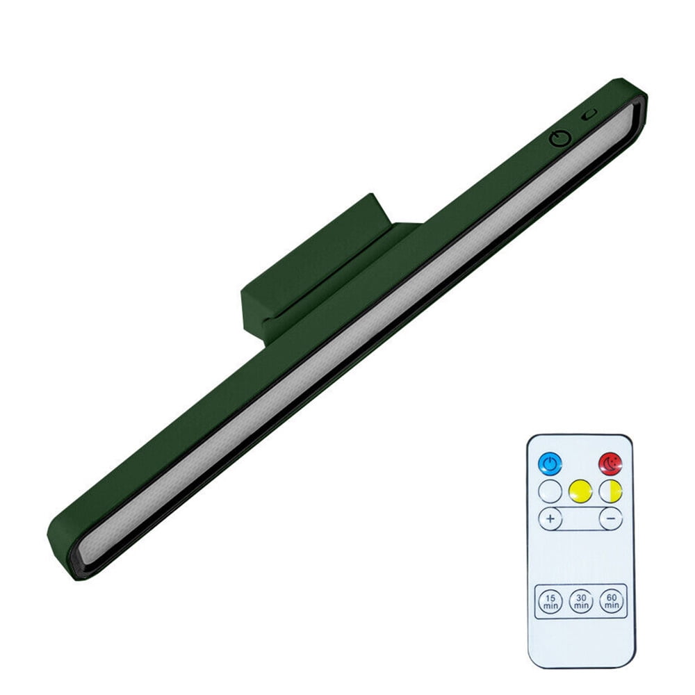 KKMOL 3 Color Wireless Dimmable Touch Light Bar 9W 2000mAh Rechargeable ...