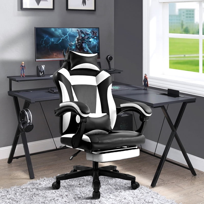 KKTONER Ergonomic Gaming Chair High Back Height Adjustable Computer ...