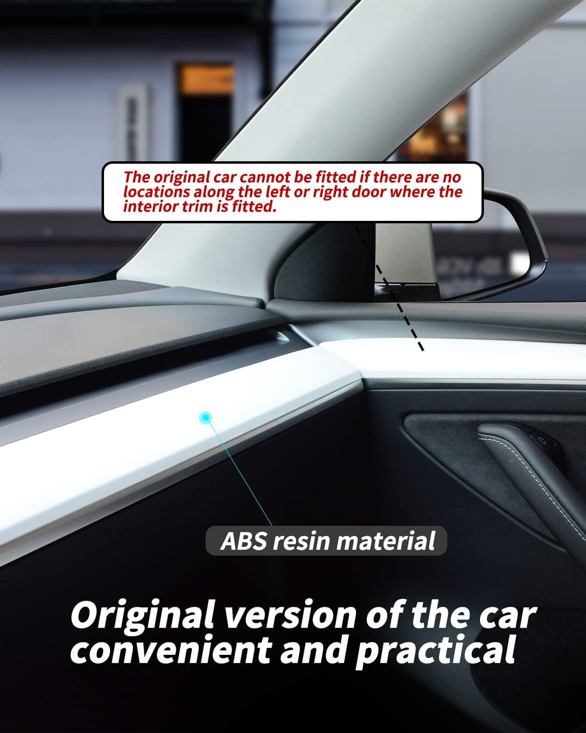 KKTR-CAR Dashboard Cover Wrap and Front Door Inner Armrest Panel Cover ...