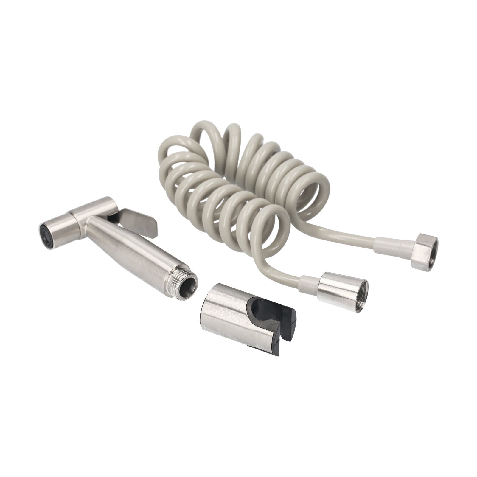 KKmoon Handheld Bidet Sprayer for Toilet with 1.5m Telescopic Hose Wall ...
