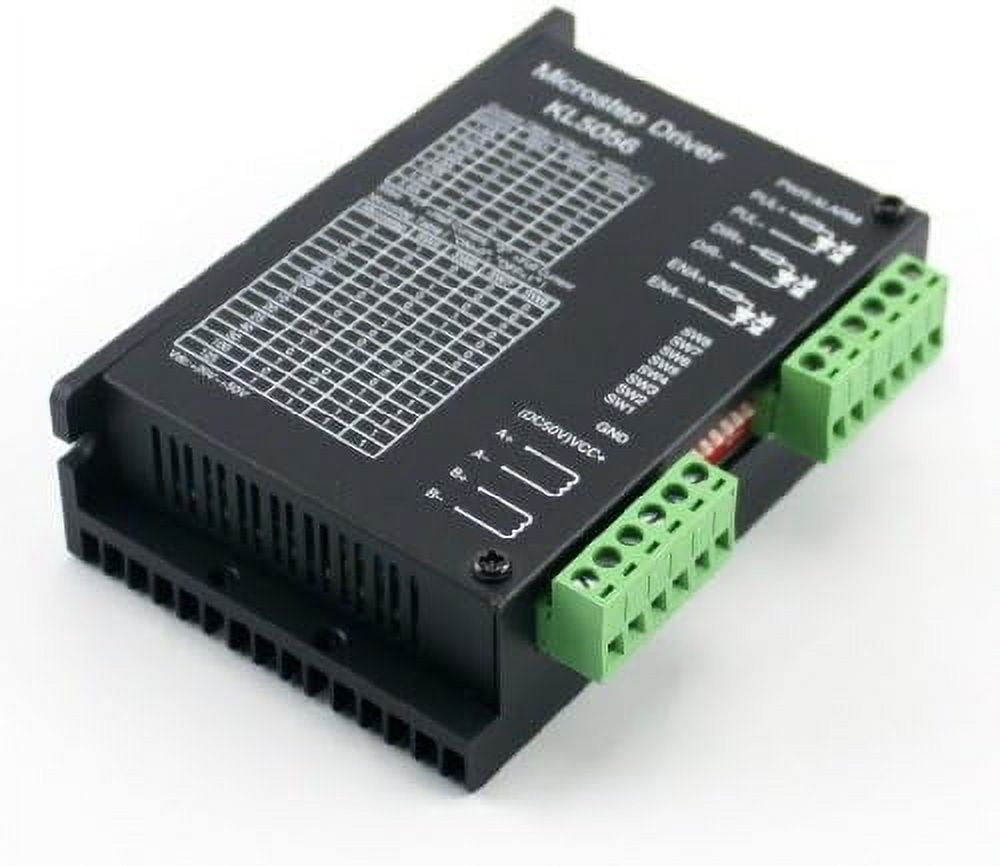KL-5056 20-50VDC 5.6A Digital Bipolar Stepper Motor Driver - 32 bit DSP Based - Walmart.com