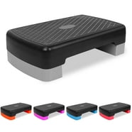 Stamina 3-Level Aerobic Step Deck , Adjustable to 4"-6"-8" - Walmart.com