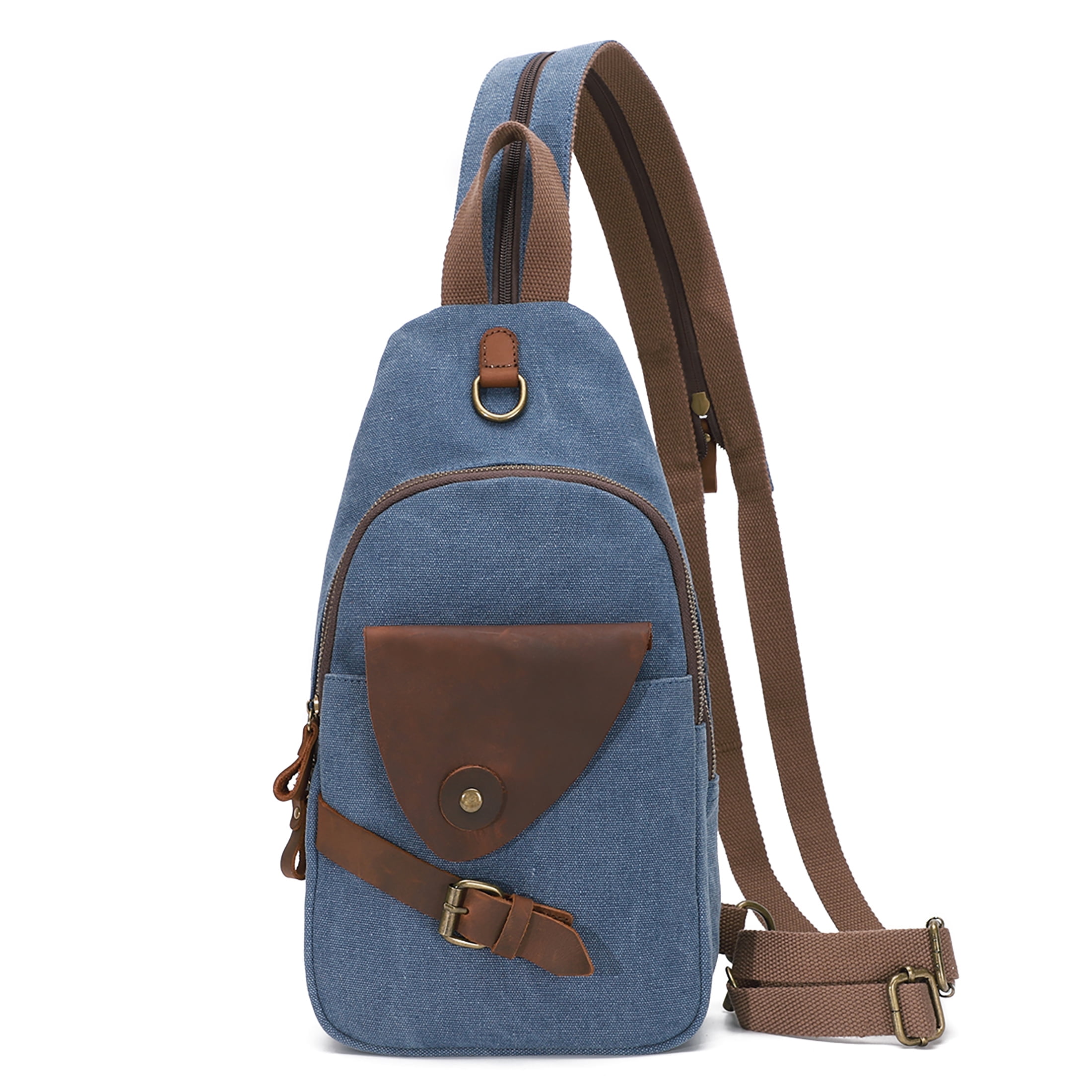 KL928 Canvas Sling Backpack for Men Women Crossbody Sling Bag Casual ...