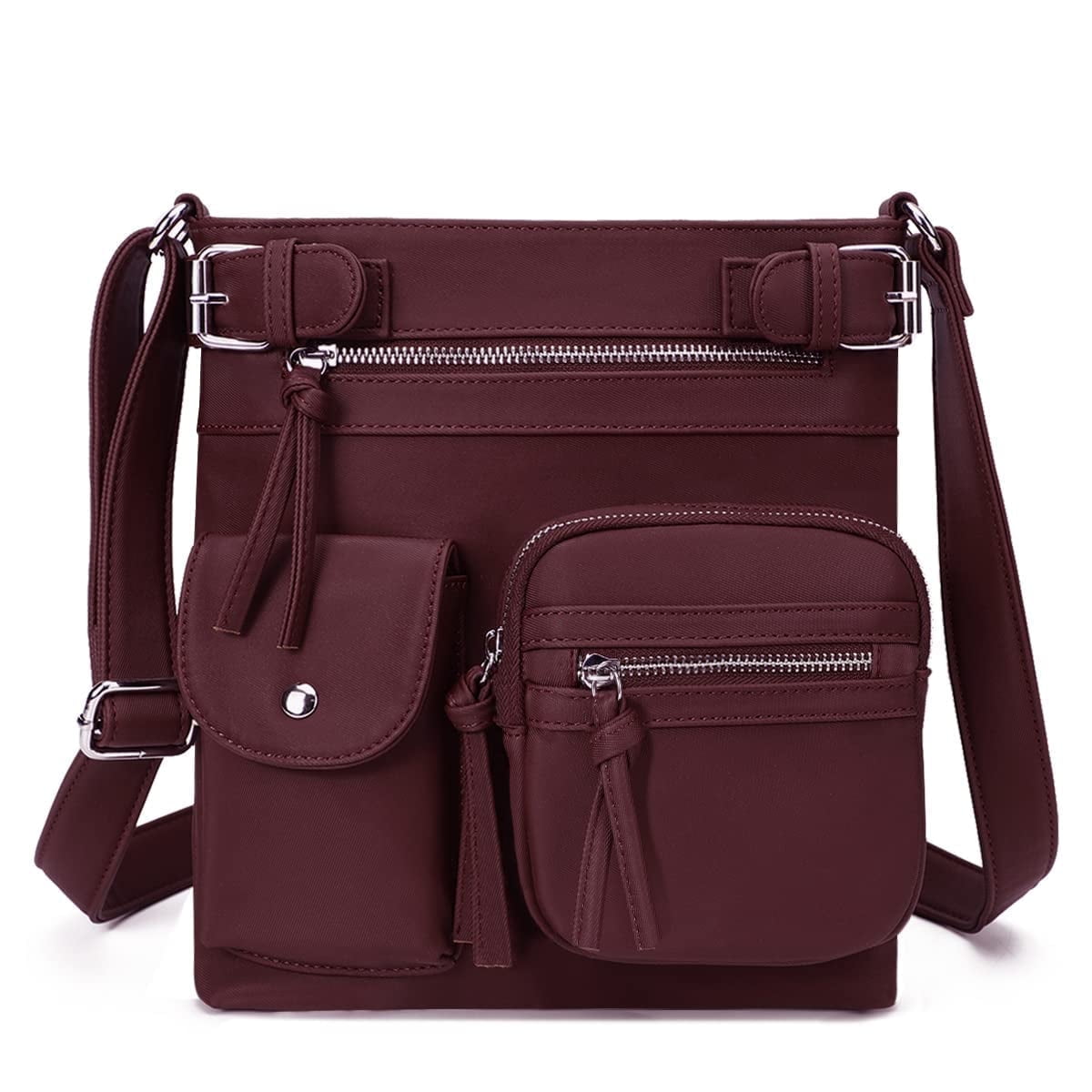 KL928 Crossbody Bags for Women Multi Pocket Shoulder Bags Medium Travel ...