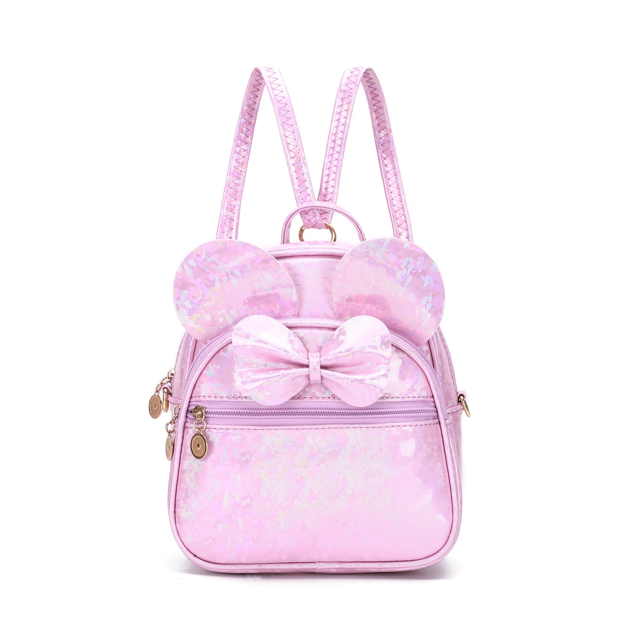 KL928 Girls Cute Mini Leather Backpack Purse, Crossbody Teen Book Bag ...
