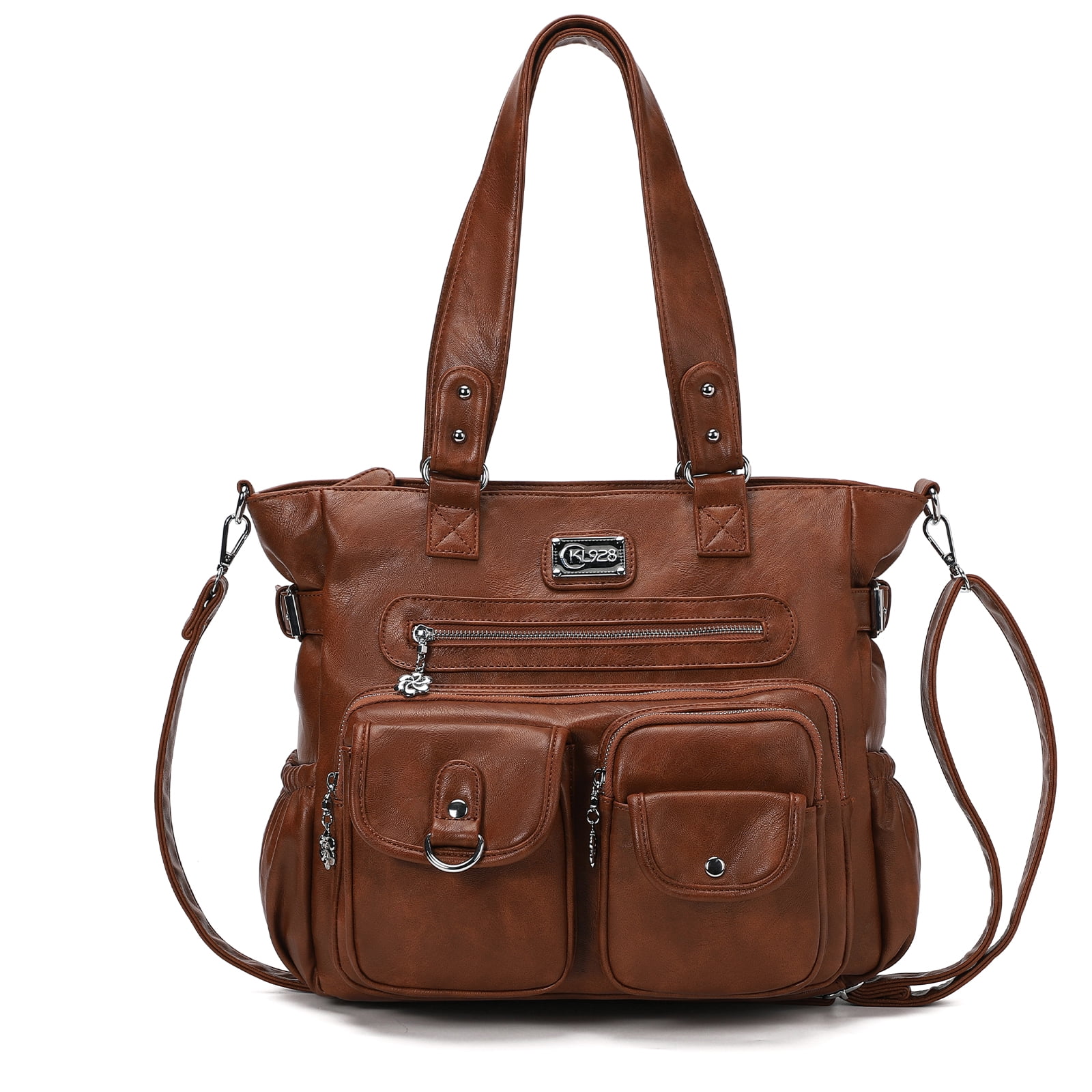 KL928 Large Capacity Bag Work Leather Tote Bags For Women Travel Large ...