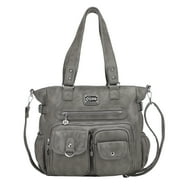 Multisac Zippy Women's Crossbody Purse, Triple Compartment Shoulder ...