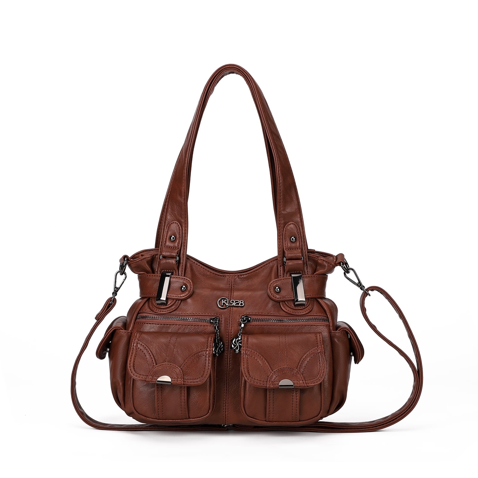 KL928 Convertible Crossbody Bags, Small to Medium Size, Soft PU Leather ...