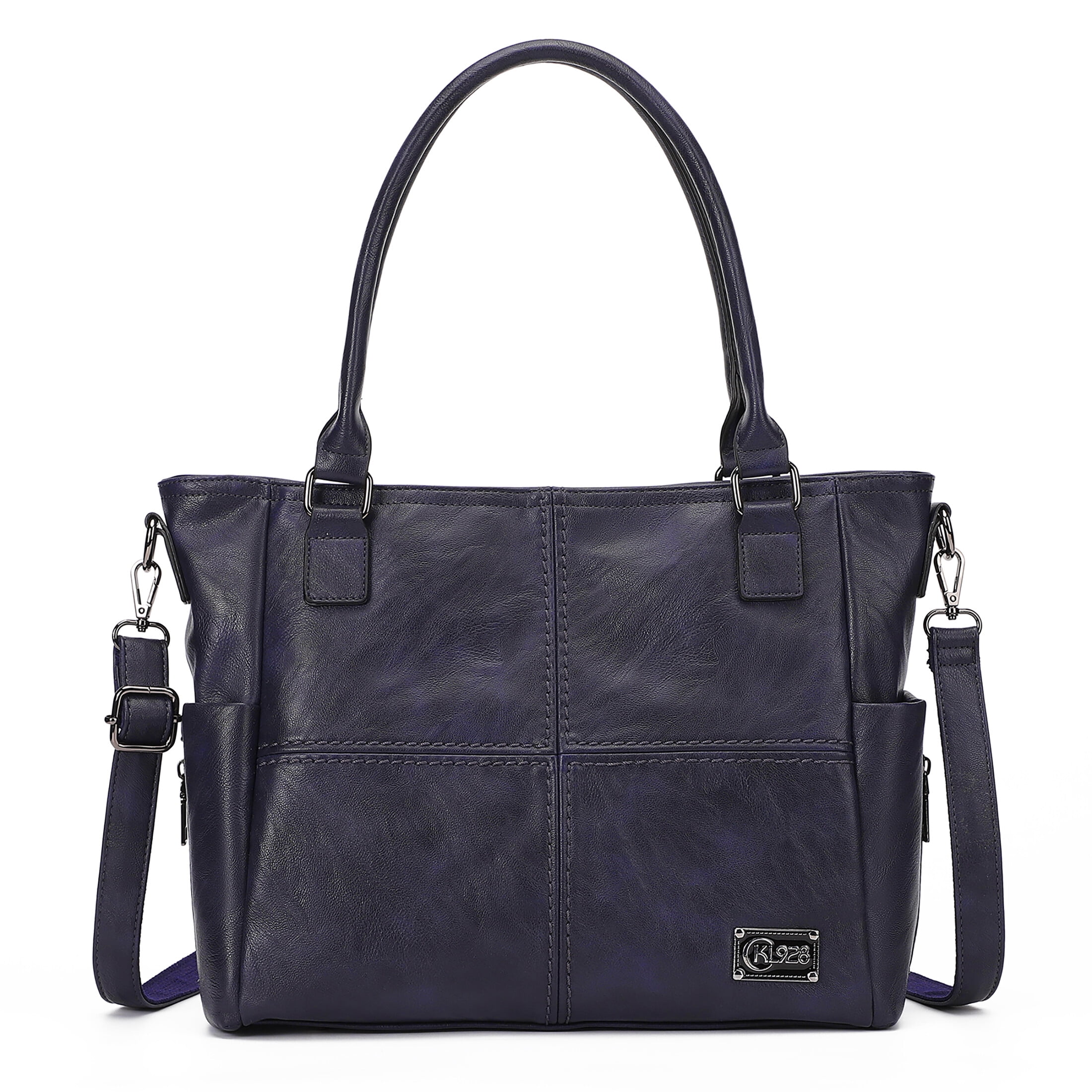 KL928 Tote Bag for Women Multi Pockets Shoulder Purse Versatile Ladies ...