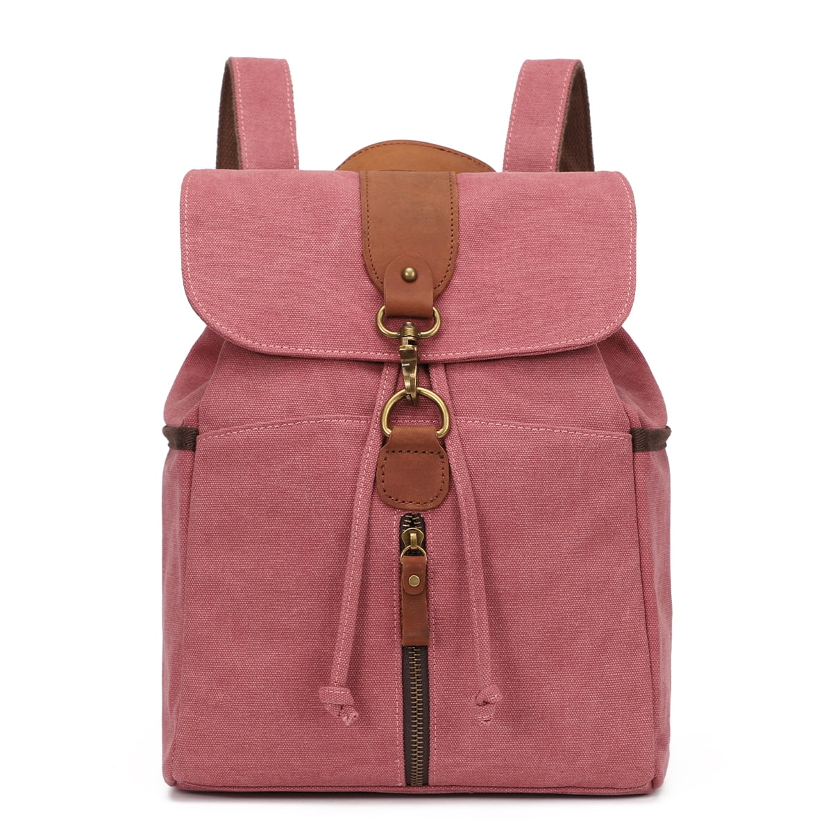 KL928 Vintage Canvas Backpack Outdoor Travel Hiking Rucksack School ...