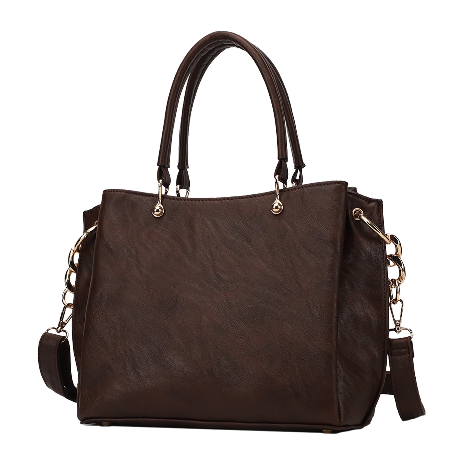 KL928 Weekender Travel Bags Large Top Zip Chain Tote Multi Pocket ...