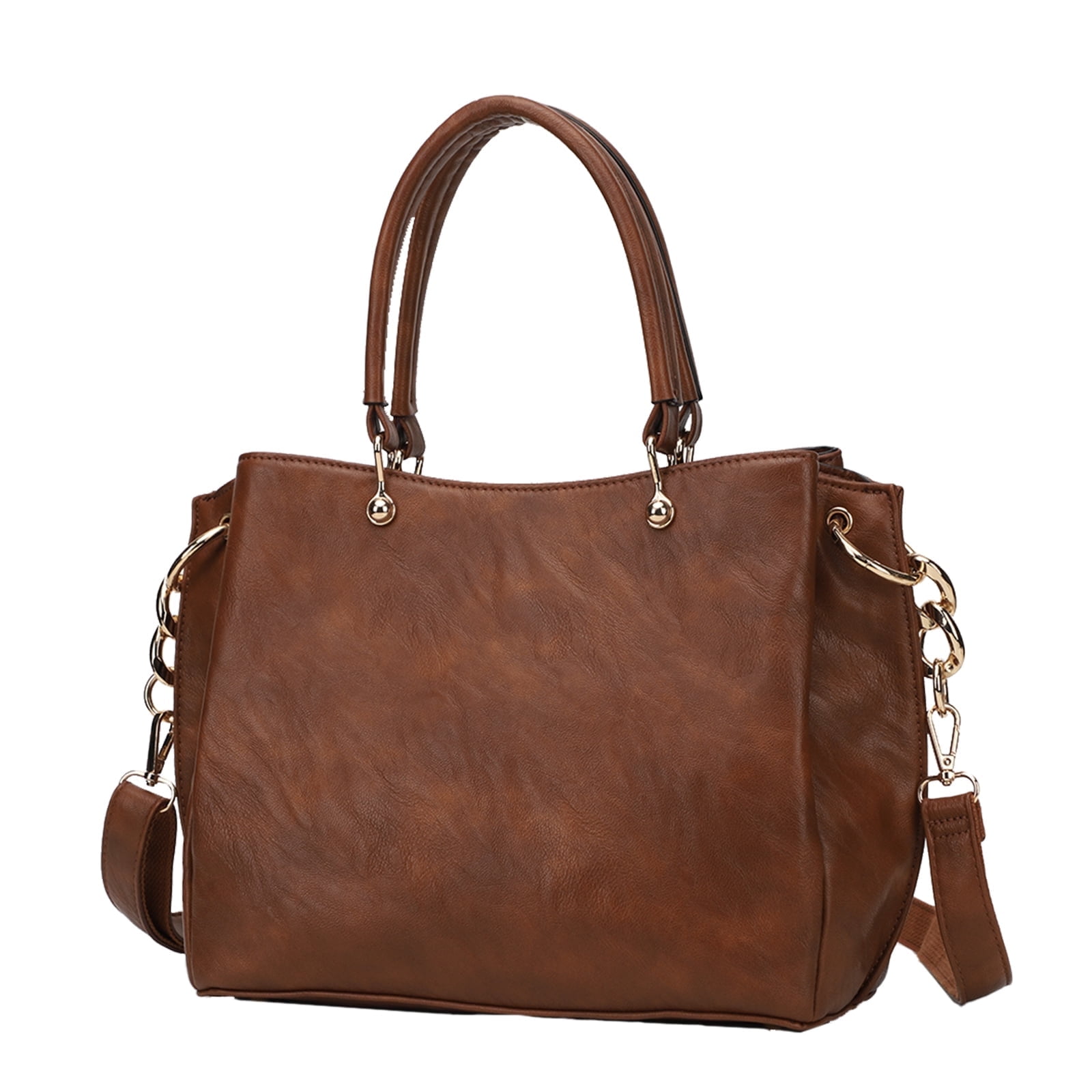 KL928 Weekender Travel Bags Large Top Zip Chain Tote Multi Pocket ...