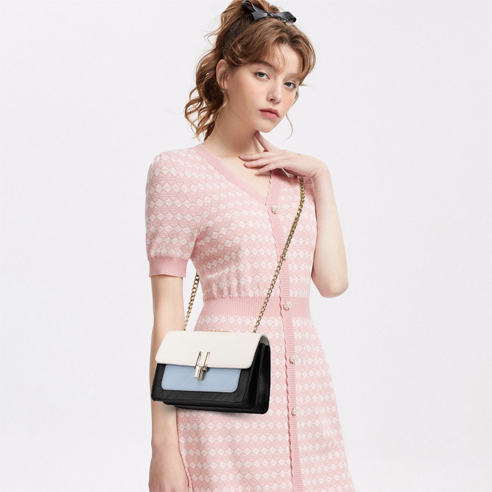 KL928 Women Leather Crossbody Purses Small Shoulder Cross Body Party ...