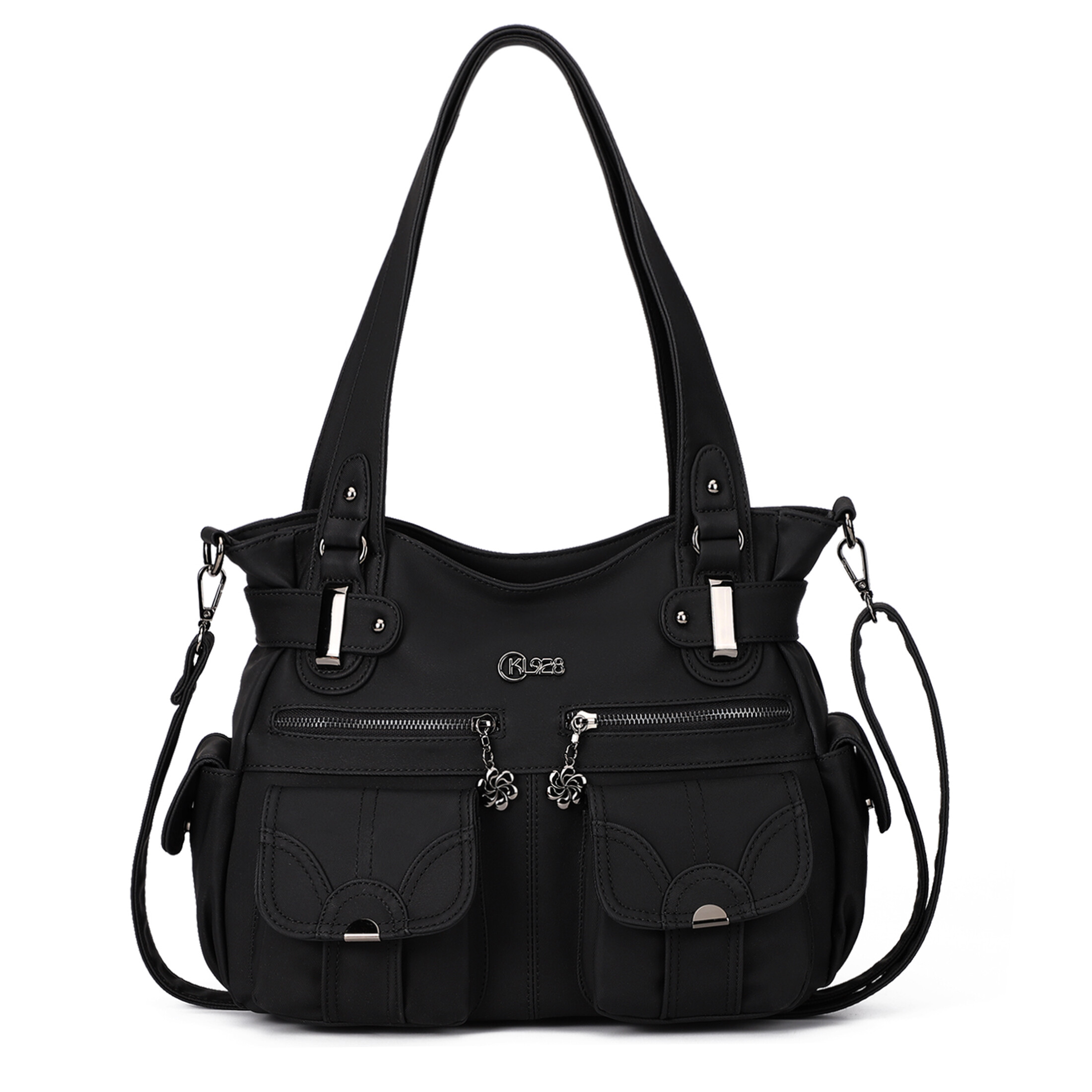 Le Donne Leather Large Slip Pocket Tote LD-7011 - Walmart.com