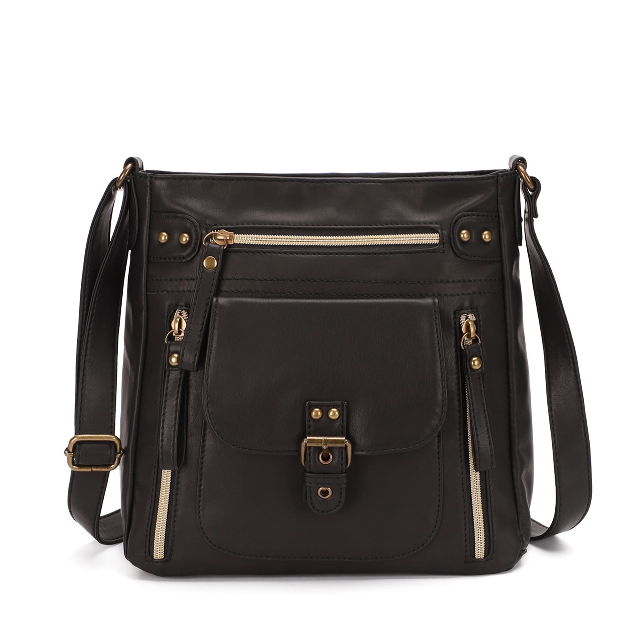 KL928 Women Medium Leather Crossbody Purses and Handbags with Multi ...