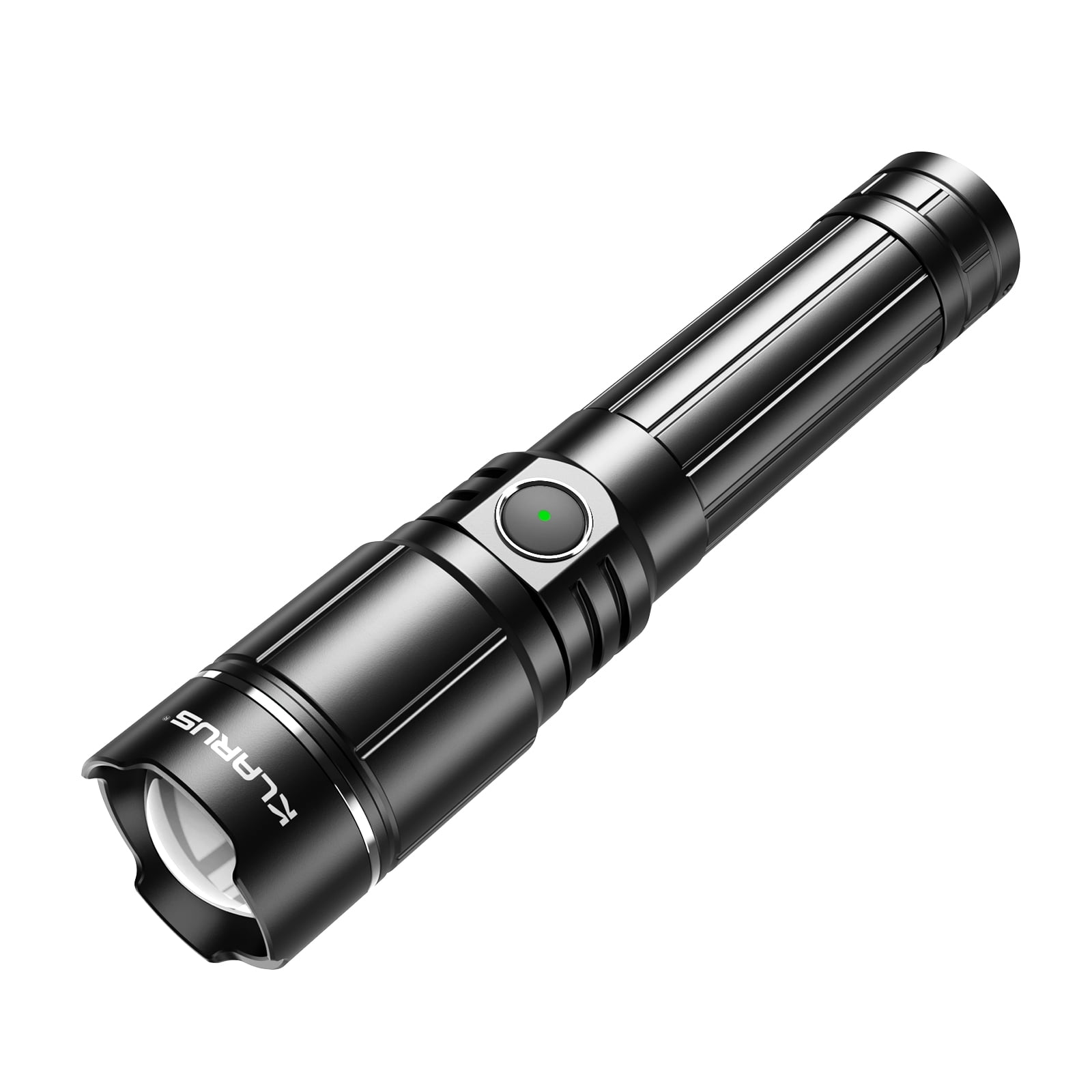 KLARUS EP9 Pro LED Zoomable Flashlight 1300 Lumens Rechargeable USB 3 Modes + Strobe IPX4 ...