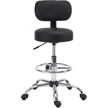 Heavy Duty Stools with Wheels 400lb Backless Height Adjustable Stool ...