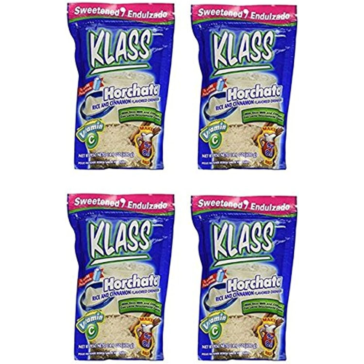 KLASS Horchata Instant Drink Mix, 14.1 oz (Pack of 4) - Walmart.com