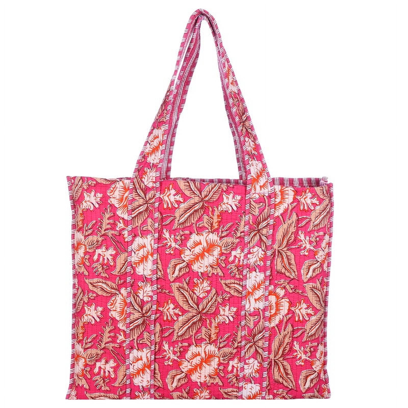KLAVATE Large Tote bag Lightweight Cotton Carry On Beach Tote Handbag ...