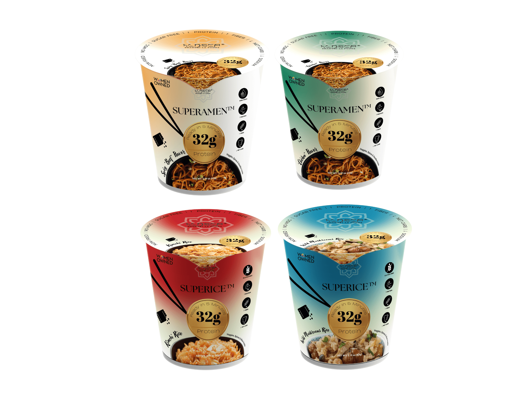 KLDSCP Superamen™ - 'Chicken' Flavored Protein Ramen - High Protein ...