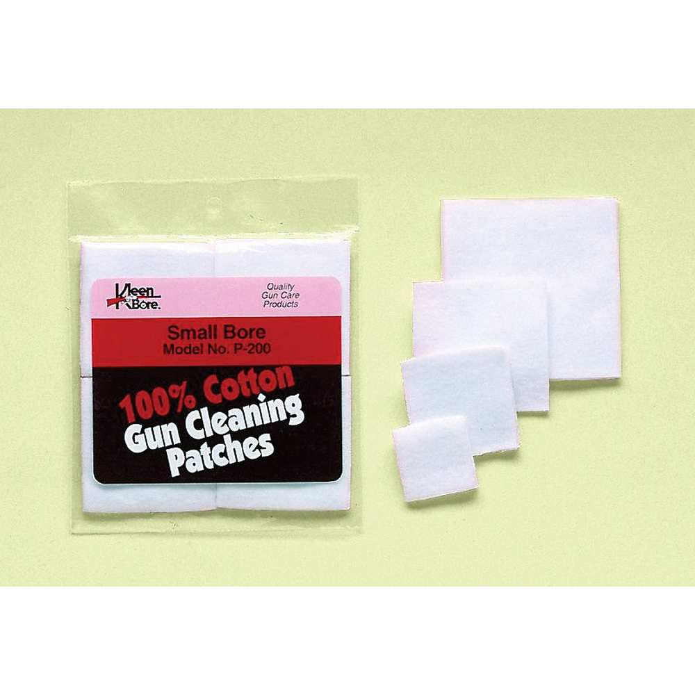 KLEEN-BORE COTTON CLEANING PATCHES 7/8" SMALL BORE - Walmart.com