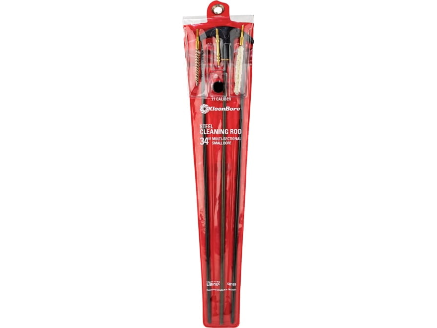 KLEEN-BORE SMALL BORE MULTI-SECTION CLEANING RODS CLEANING ROD 17 CAL ...
