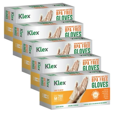 2000 Pcs Tronex Poly Food Prep Disposable Plastic Gloves for Food ...