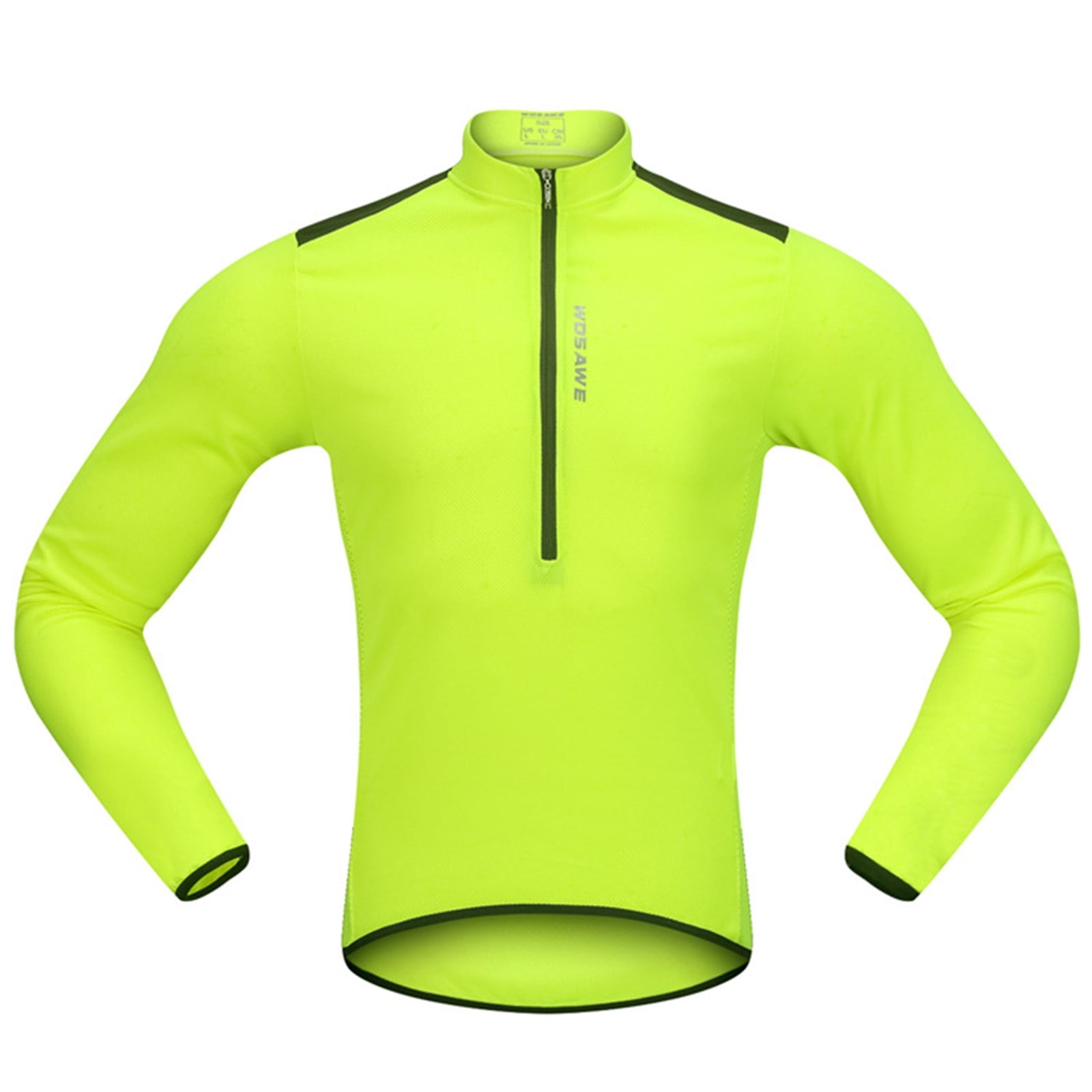 Klfgj Cycling Clothingmens Cycling Wind Jacket Reflective Ultralight Windbreaker