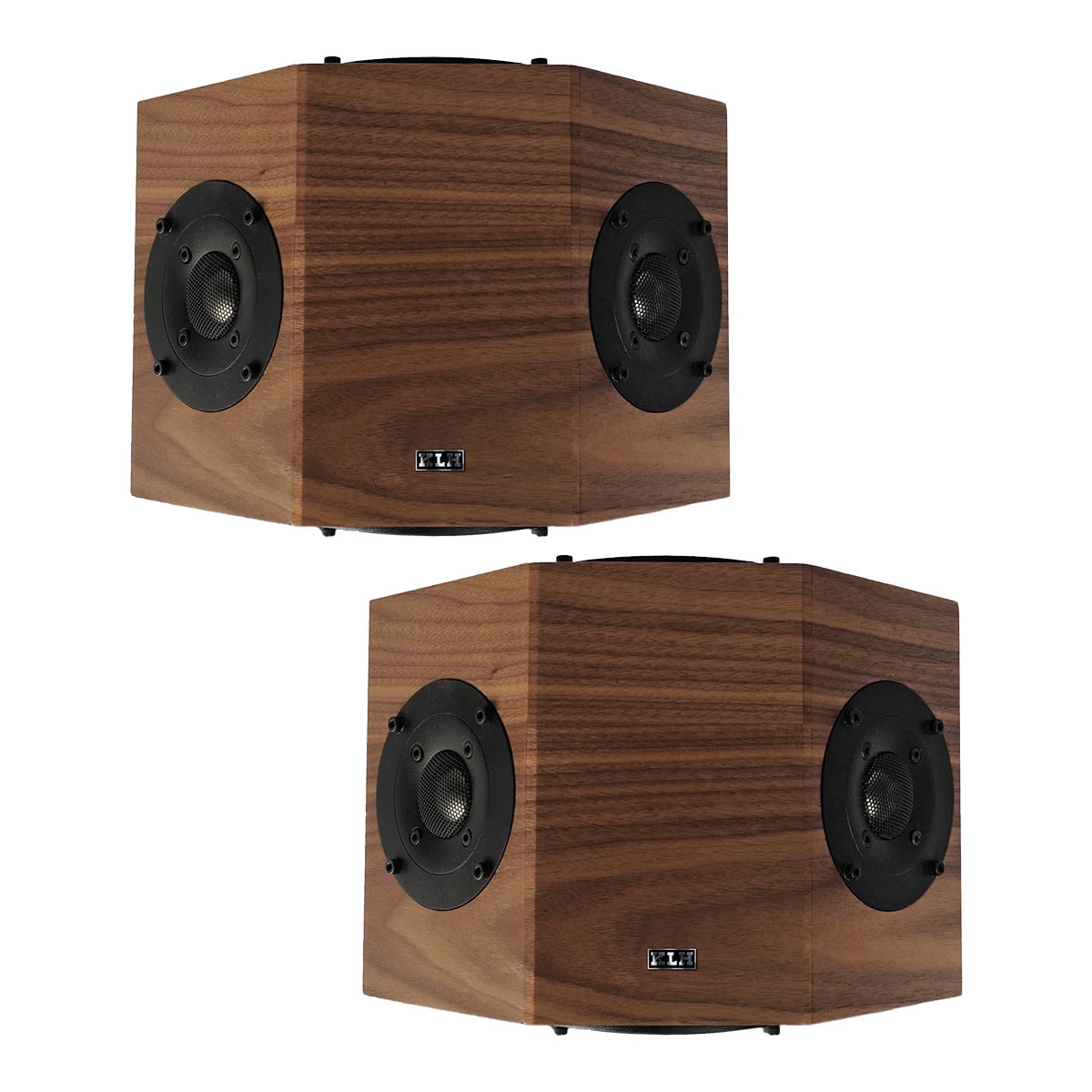 KLH Kendall 2S Surround Speakers - Pair (English Walnut) - Walmart.com