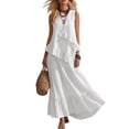 KLHDSF Summer Dresses For Women 2026 Round Neck Sleeveless A-Line ...
