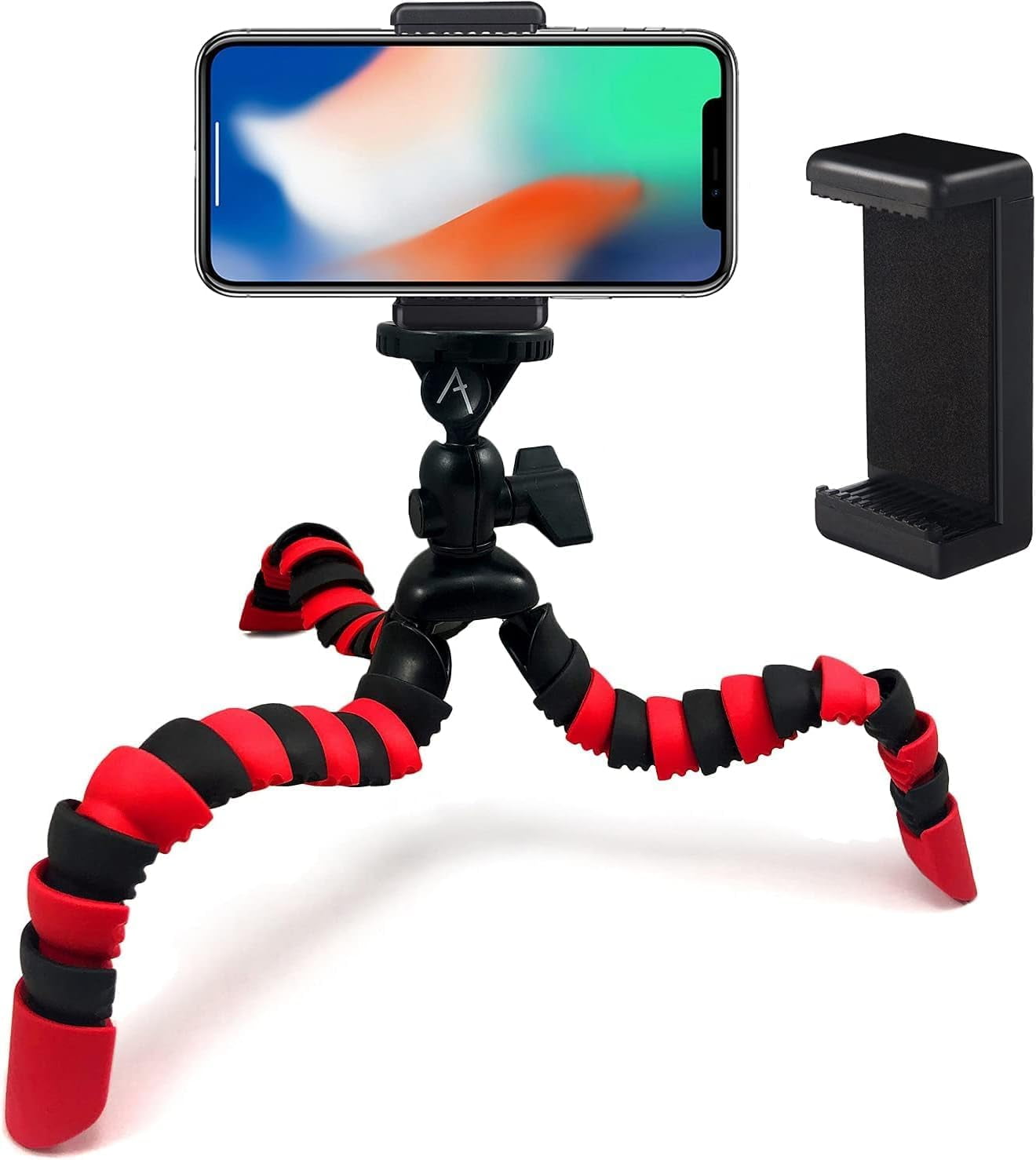 KLIOMAX 12" Inch Flexible Camera Tripod with Wrapable Disc Legs & Quick ...