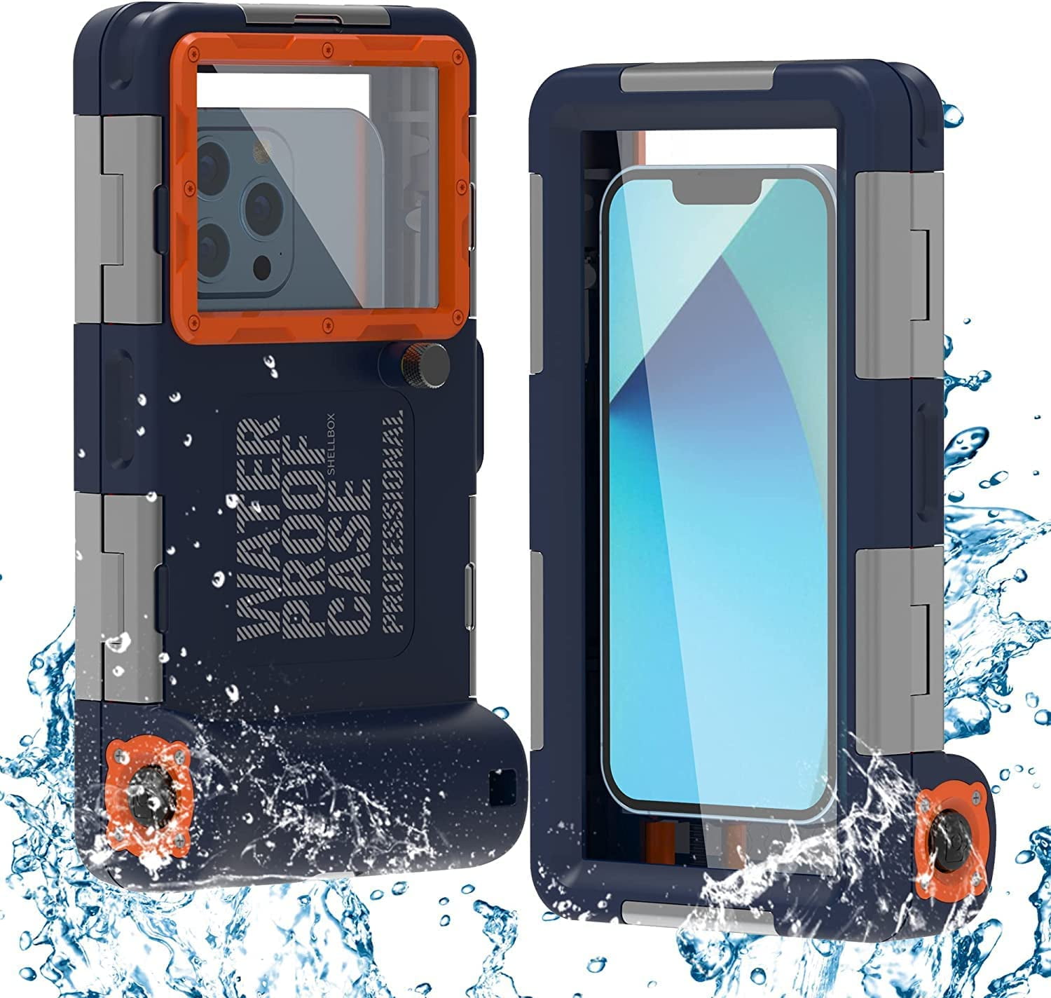 KLIOMAX 4.7-6.9inch Extreme Waterproof Underwater Diving, Snorkel Phone ...