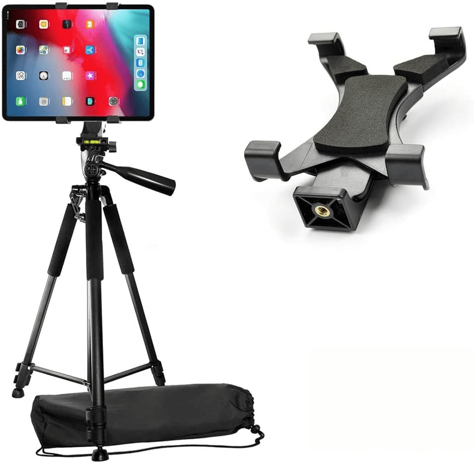 KLIOMAX Universal Tablet Tripod Mount and Universal Smartphone Mount ...