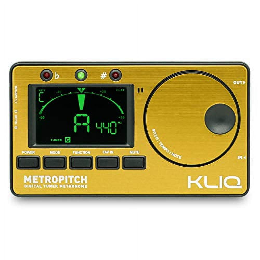 KLIQ MetroPitch - Metronome Tuner for All Instruments - with Guitar ...