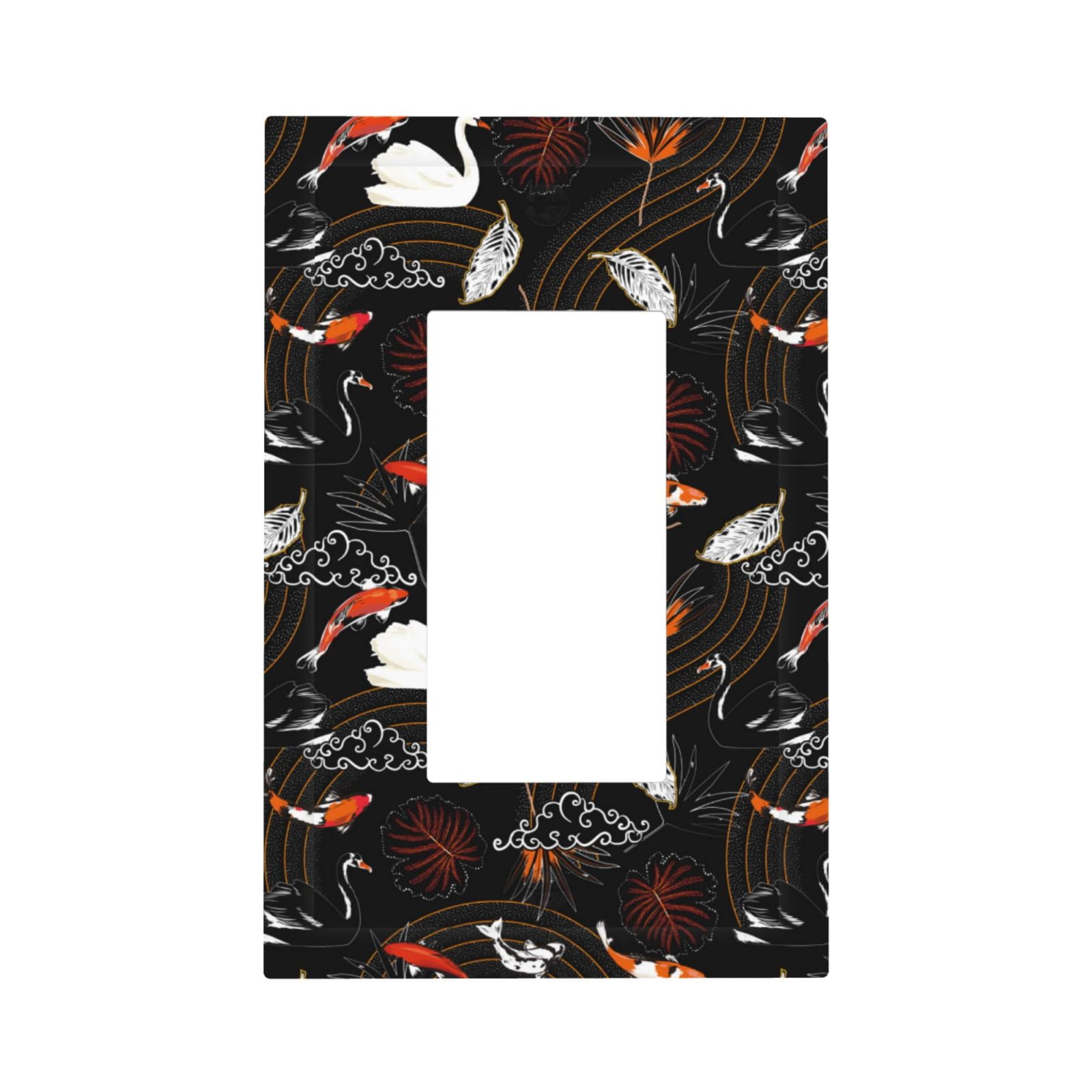 KLL Animal Koi Fish Pattern Electrical Outlet Covers, 3" x 5" 1 Pack ...