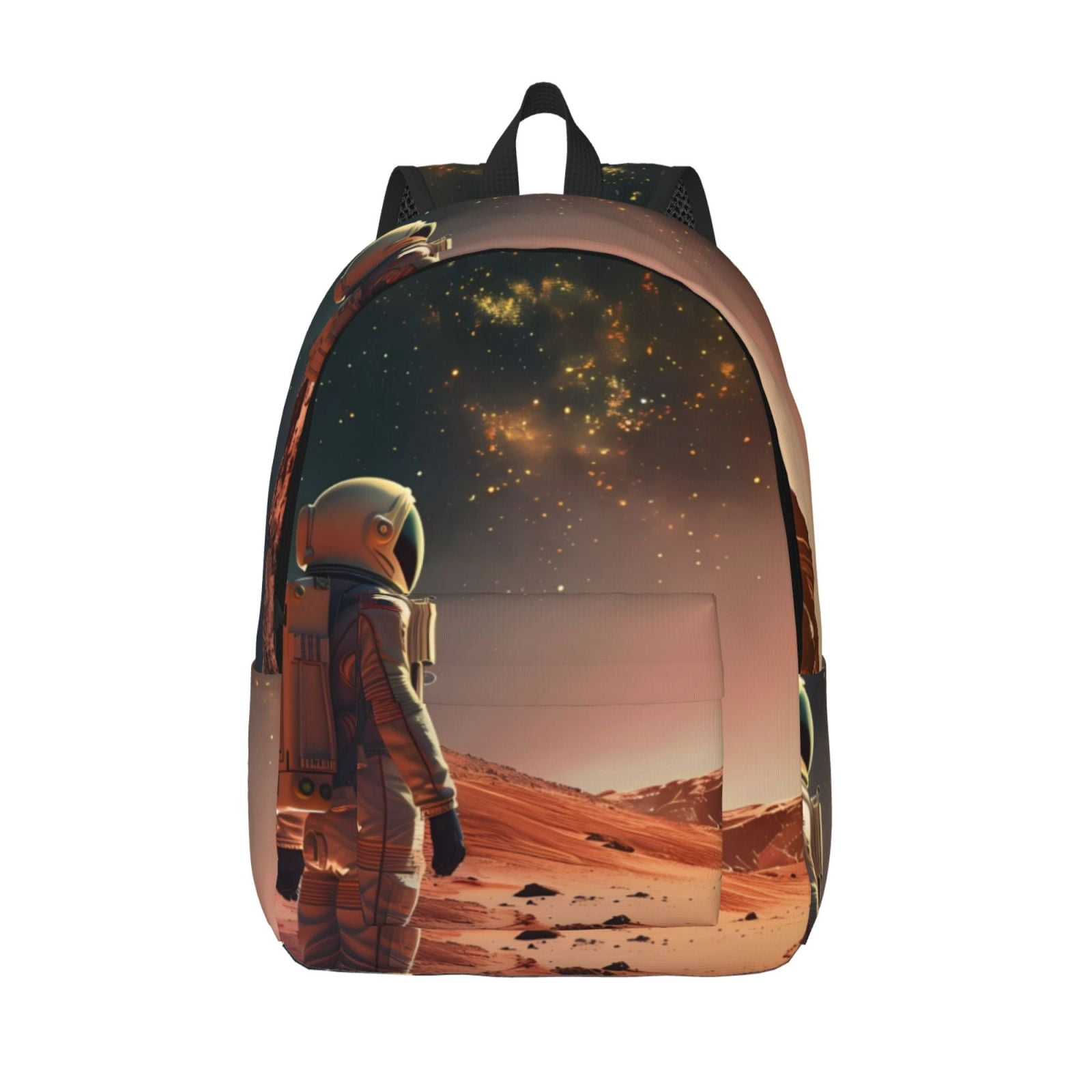 KLL Astronaut On Mars A Print Travel Laptop Backpack - College Backpack ...