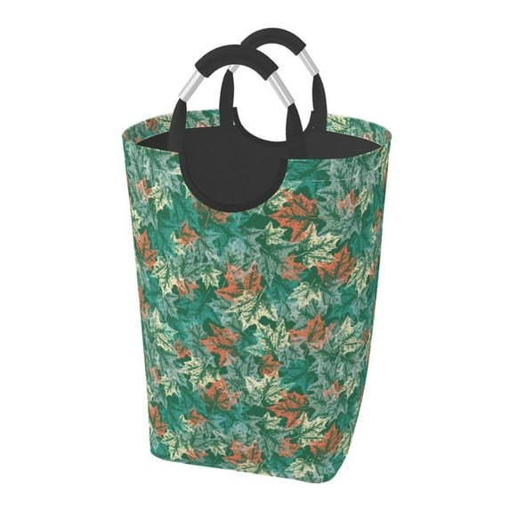 KLL Autumn Maple Leaves 1 Laundry Hamper,Large Canvas Fabric ...