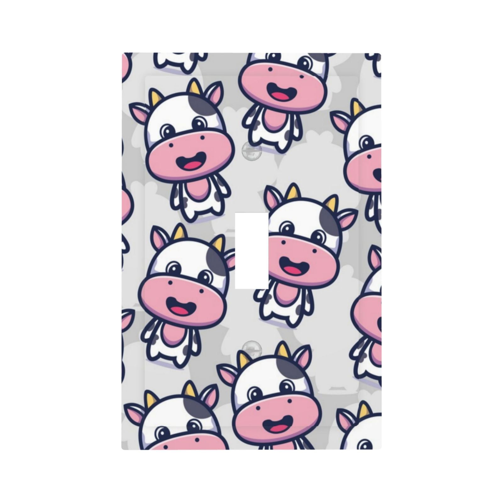 KLL Baby Cow Pattern Electrical Outlet Covers, 3" x 5" 1 Pack Electric ...