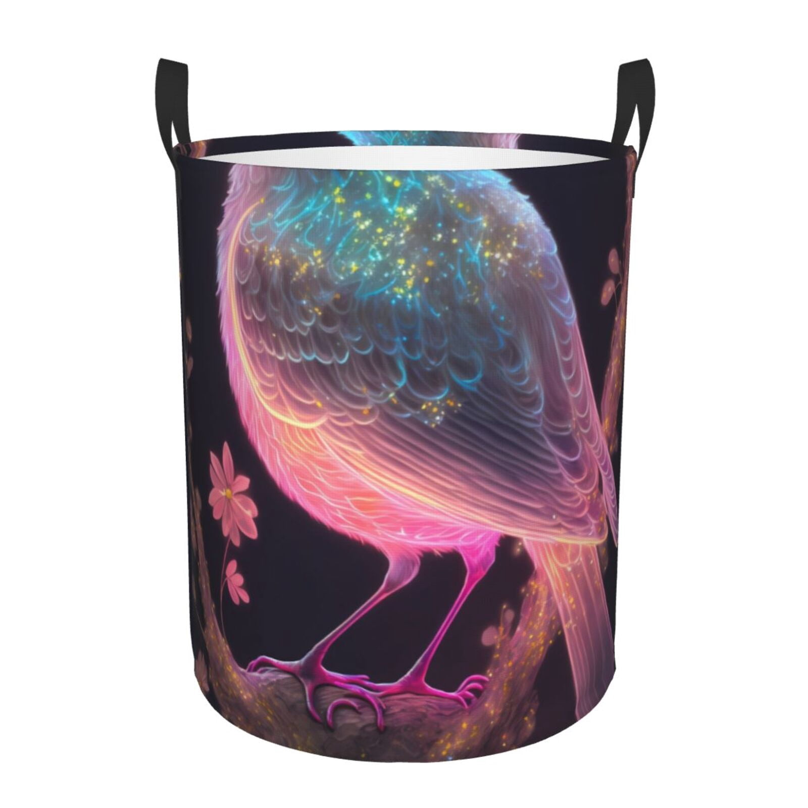 KLL Bird 1 Waterproof Foldable Laundry Hamper Bucket with Handles for ...